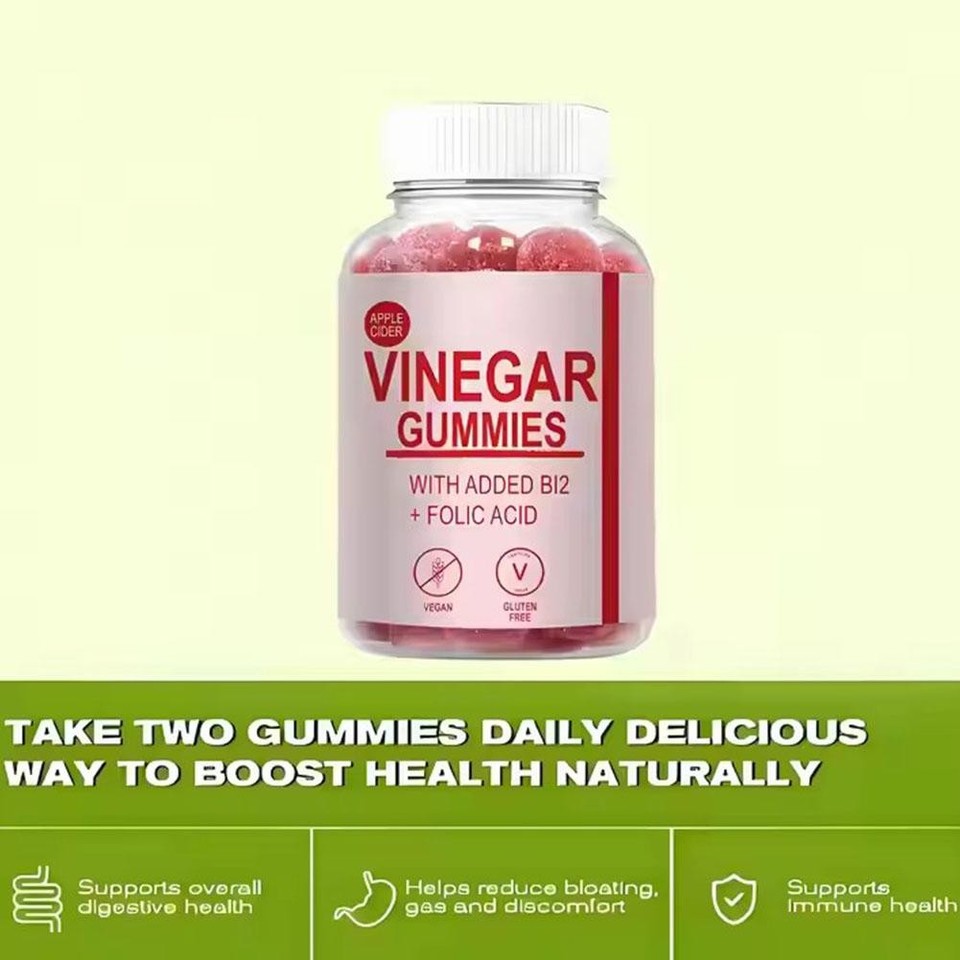 Apple Cider Vinegar Gummies - Immunity Support,Promote Metabolism ...