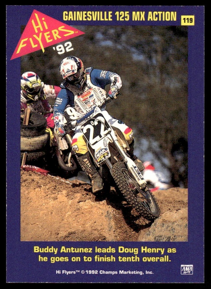 1992 Champs Hi-Flyers #119 Jeff Stanton / Buddy Antunez | eBay