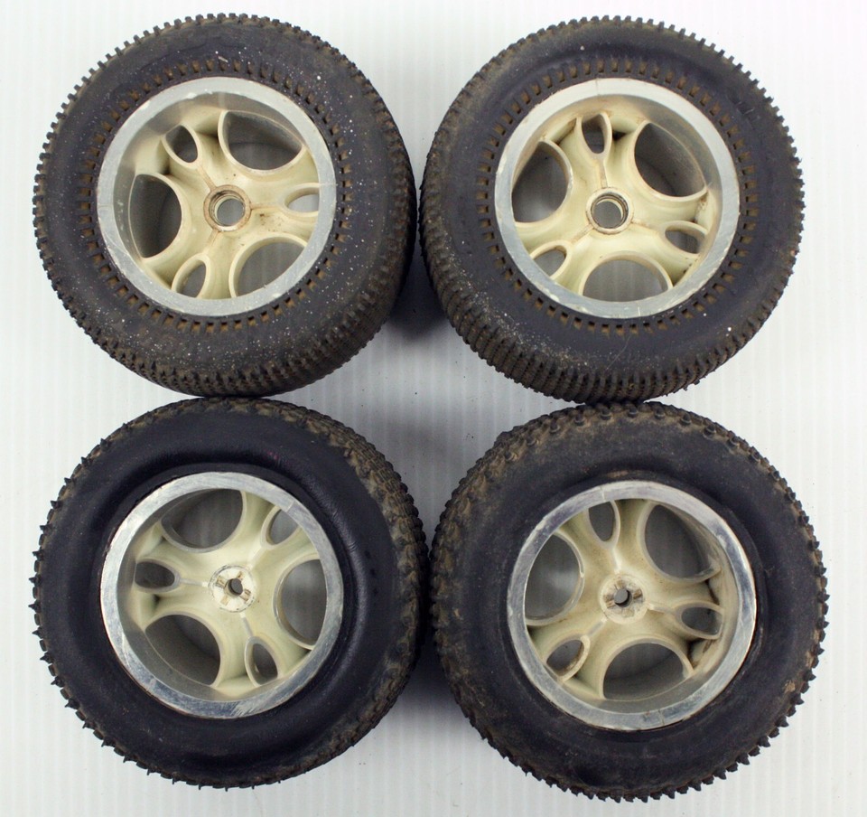 4x Team Losi 2.2" RC Stadium Truck Pin/Bearing Wheels - Vintage Pro ...