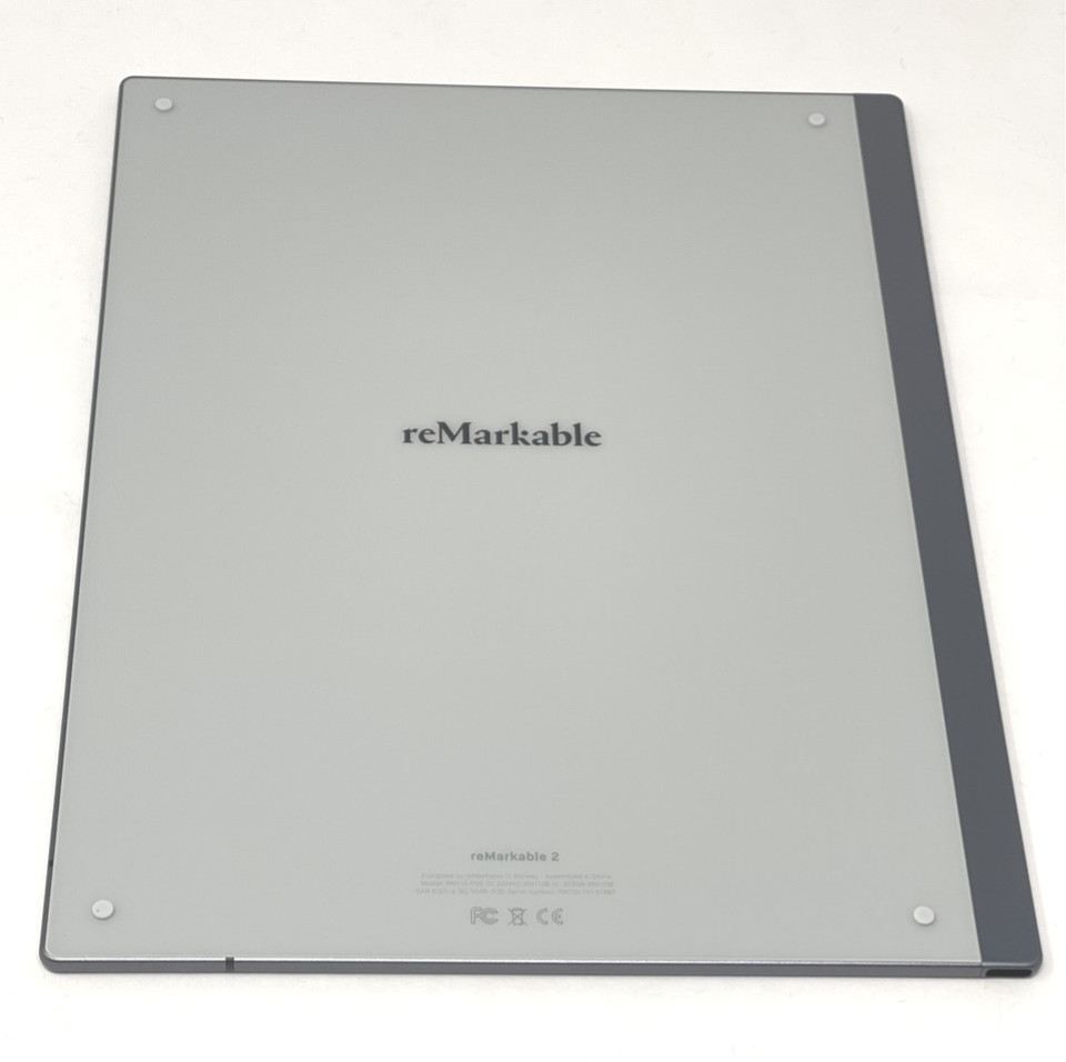 reMarkable 2 Paper Tablet RM110 Gray with Stylus Very Good ...