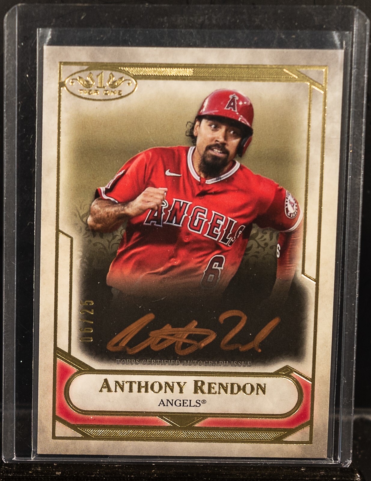 Anthony Rendon 2021 Topps Tier One Talent Bronze Ink Autograph Auto #06 ...