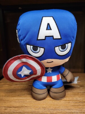 NWT Disney Store Marvel Captain America Avengers Plush Stuffed Toy Doll ...