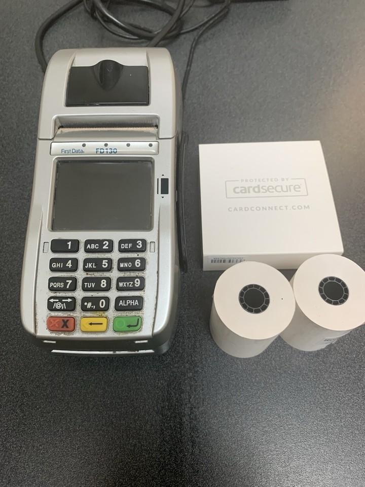 First Data FD130 EMV Wi-Fi Credit Card Terminal With Cardpointe ...