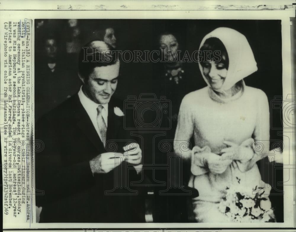 Audrey Hepburn And Andrea Dotti