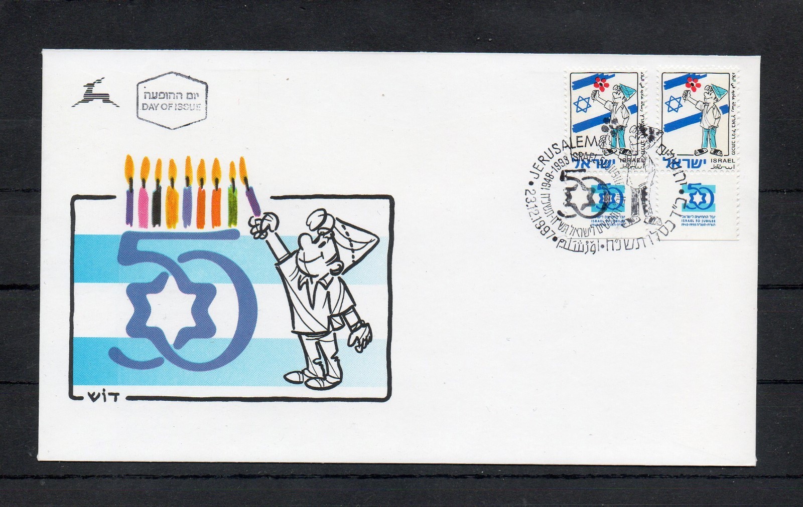 Israel Scott #1320 Srulik Left Phosphor + Right Phosphor Tabs on ...