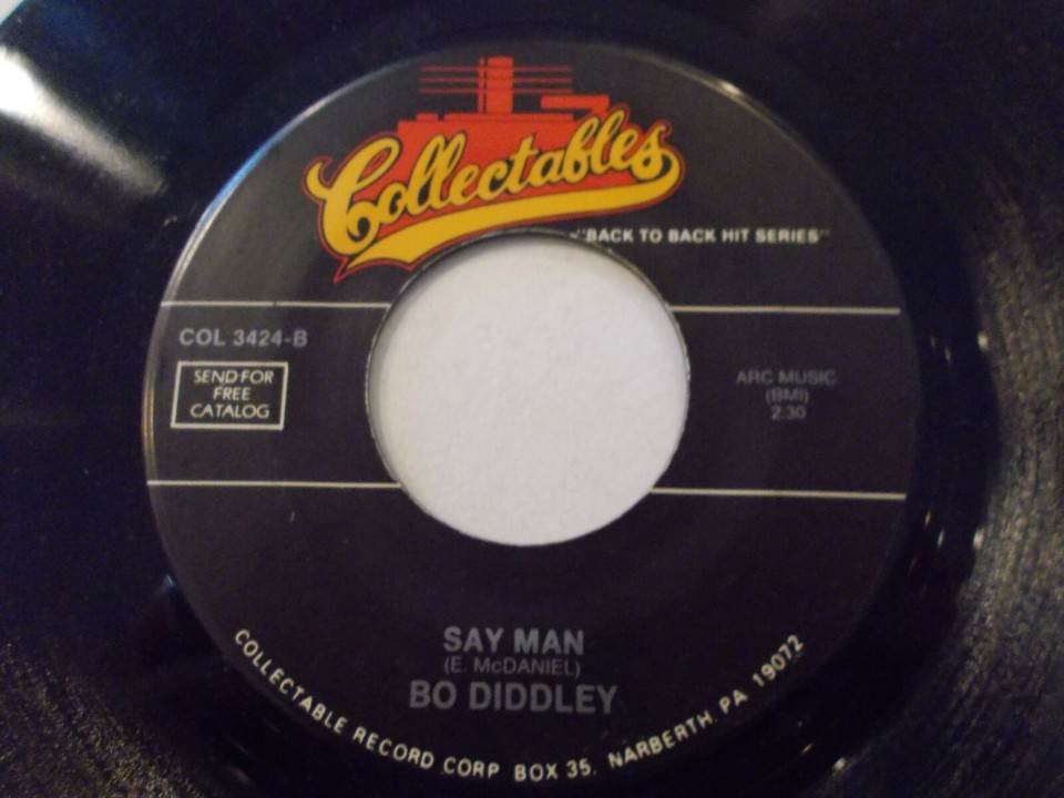 Bo Diddley I’m A Man / Say Man 45 Collectables Vinyl Record | eBay
