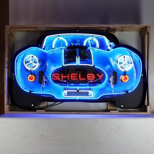 5 FOOT SHELBY COBRA GRILL NEON SIGN CARROLL SHELBY HOUSEWARMING GIFTS ...