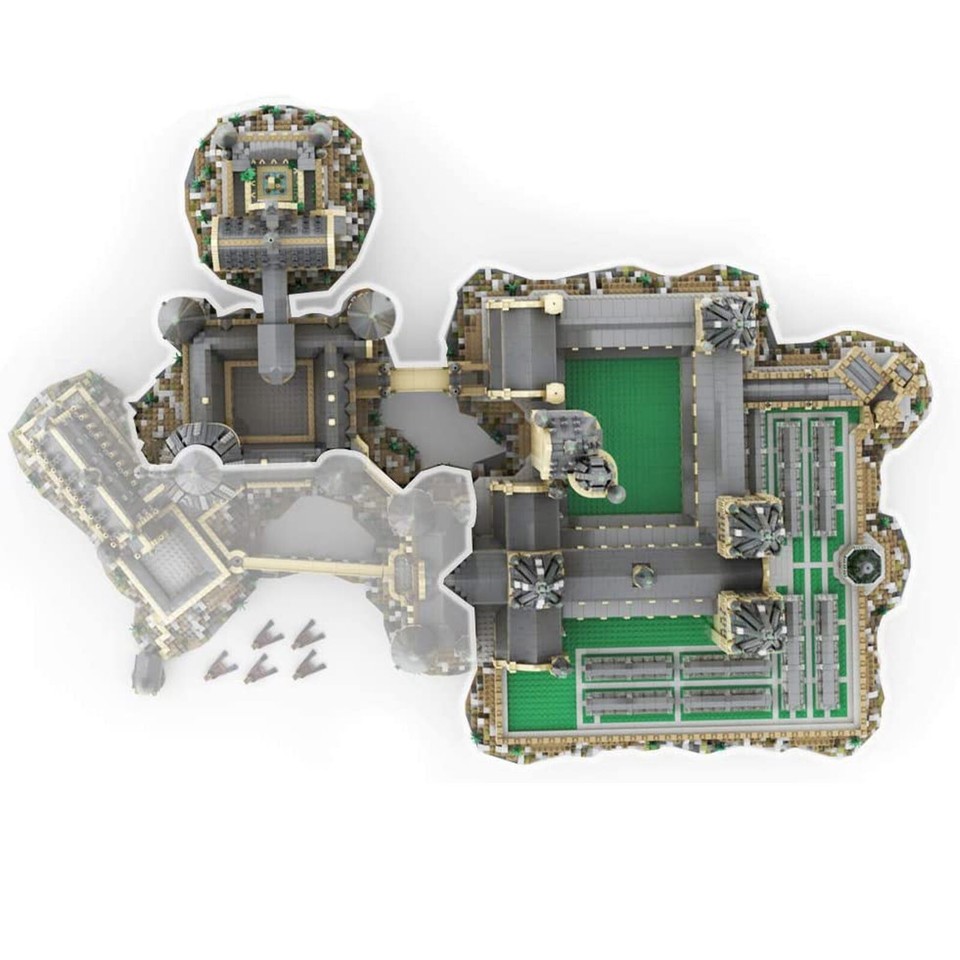 YOUFOY 71043 H-o-gw-a-r-t's Castle Epic Extension Kit 19327 Pieces ...