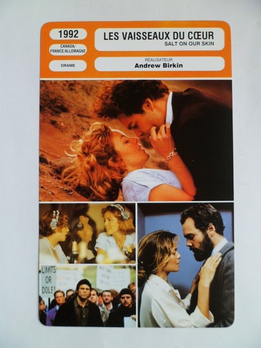 CARTE FICHE CINEMA 1992 LES VAISSEAUX DU COEUR Greta Scacchi Vincent D'Onofrio A | eBay