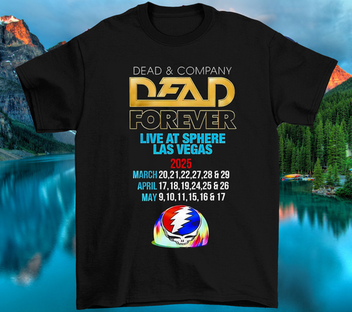 Dead and Company dead forever live at sphere Las Vegas 2025 shirt KN567 ...