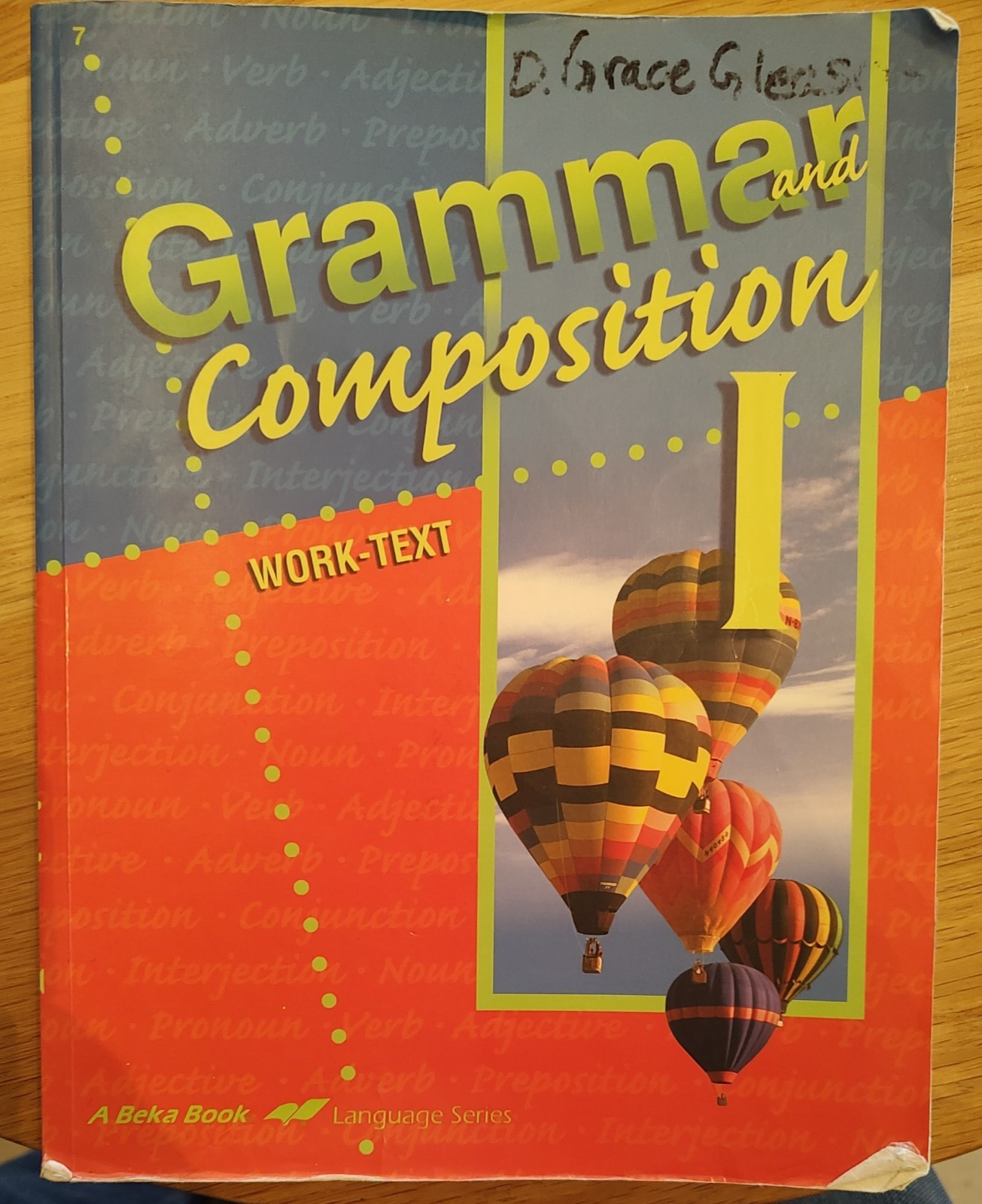 Abeka Grammar and Composition work-text | eBay