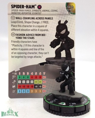 Heroclix Spider-Verse set Spider-Ham #041b Prime figure w/card! | eBay