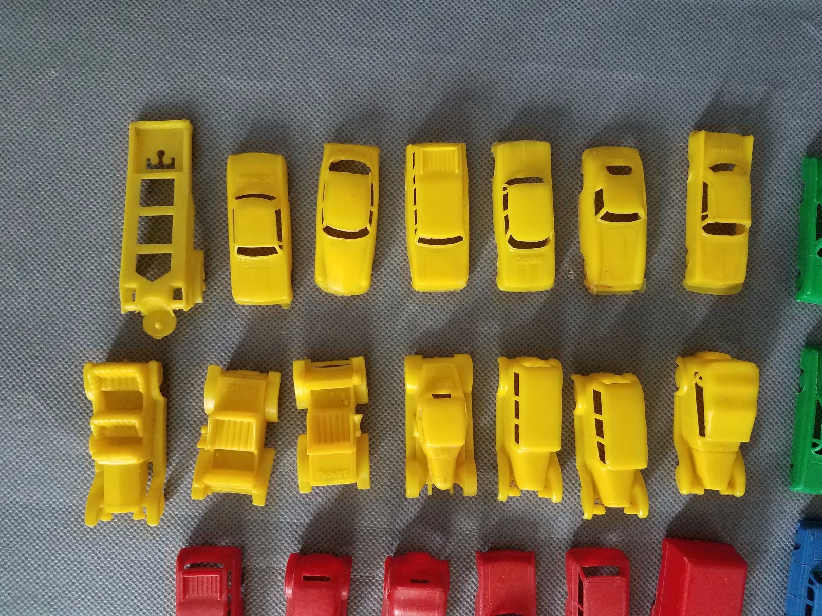RARE HUGE Lot of 51 Vintage Small Plastic Cars | eBay