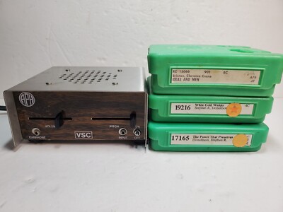 Lot Cassettes Book On Tape For the Blind & APH VSC Printing House For ...