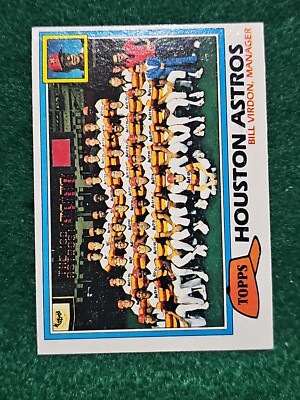 1981 Topps Baseball Houston Astros Team Checklist #678 | eBay