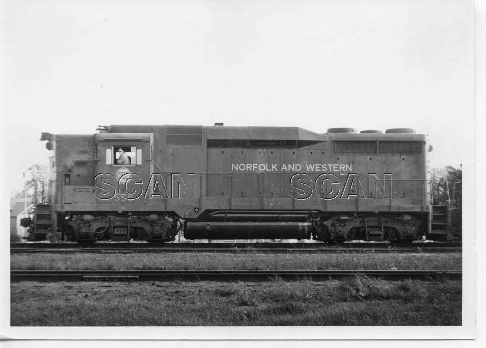 0AA672 RP 1960s NORFOLK & WESTERN RAILROAD LOCOMOTIVE #556 | eBay