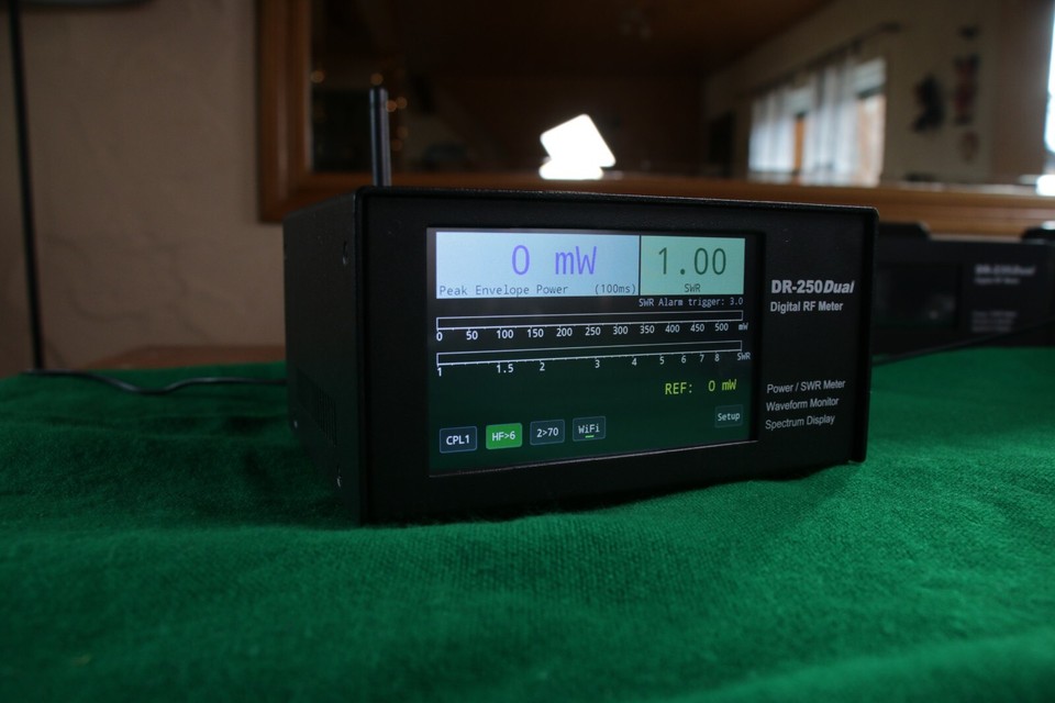 DIGITAL SWR/Power Meter DR-250Dual 2KW Power/SWR Meter 5" Touch screen ...