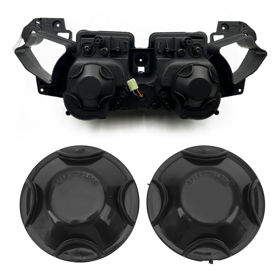 1 Pair Of Headlight Dust Seal Cover Cap Bulb Protection Head Lamp Bulb ...