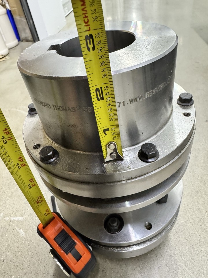 New Rexnord Thomas 300 Series 71 Size Flexible Disc Coupling | eBay