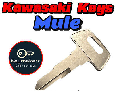 Kawasaki Mule keys Replacement Spare Key Cut To code A00-A99 B00-B99 | eBay
