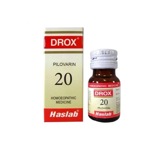 Haslab Homeopathic Drox 20 Pilovarin Drop 30ml soulagement des piles ...