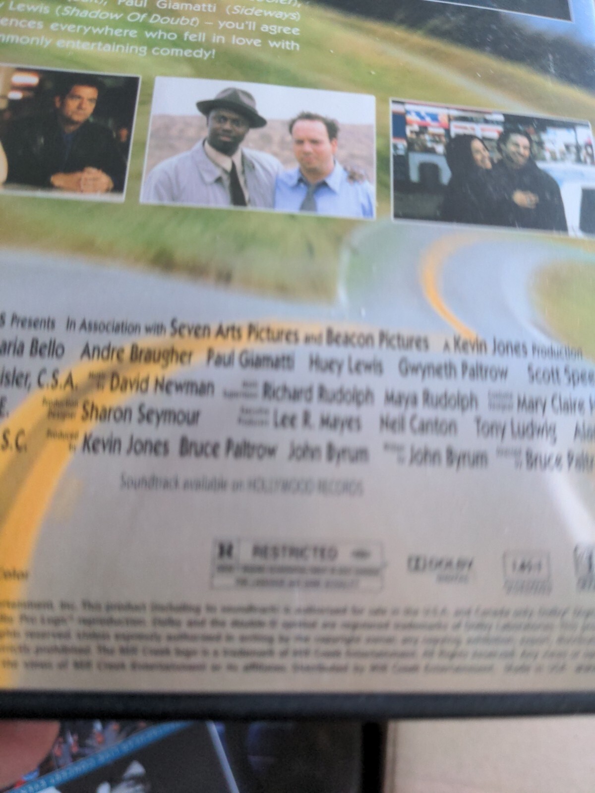 Duets (dvd 2003) Paul Giamatti Huey Lewis Gwyneth Paltrow for sale ...