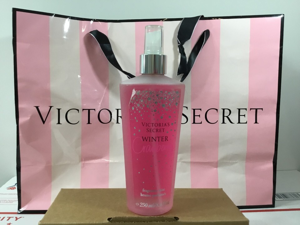 VICTORIA'S SECRET 2014 HOLIDAY FRAGRANCE MIST SNOW VANILLA CRANBERRY ...