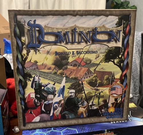 Dominion Base Set Card Game 2008 Rio Grande Games Complete in Box | eBay