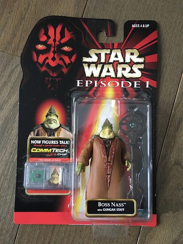 STAR WARS EPISODE 1 BOSS NASS ACTION FIGURE NEW ON CARD HASBRO 1998 | eBay