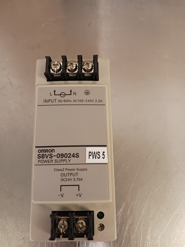 Used, Omron S8VS-09024S Power Supply. 100-240VAC Input. 24VDC Output 2.3A | eBay