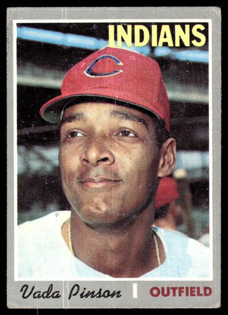 1970 Topps Vada Pinson #445 Cleveland Indians Baseball Card | eBay
