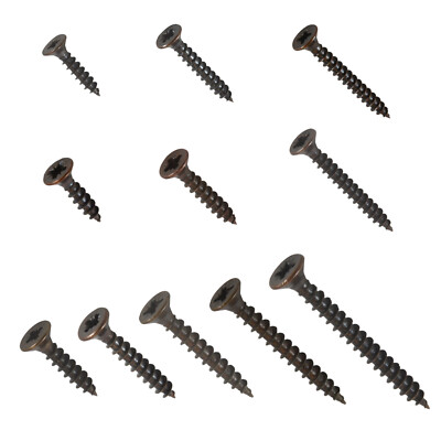 * Pozi Drive Screws, 3, 3.5 & 4mm Dia, F/B (Burnished), 15 - 40mm long ...