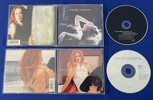 (2) OOP Allison Moorer CD Hardest Part/Alabama Song 8817002828| eBay