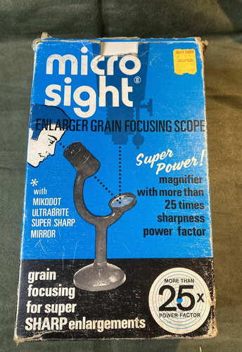 Vtg NOS Bestwell Optical Micro Sight Enlarger Grain Focusing Scope 25X | eBay