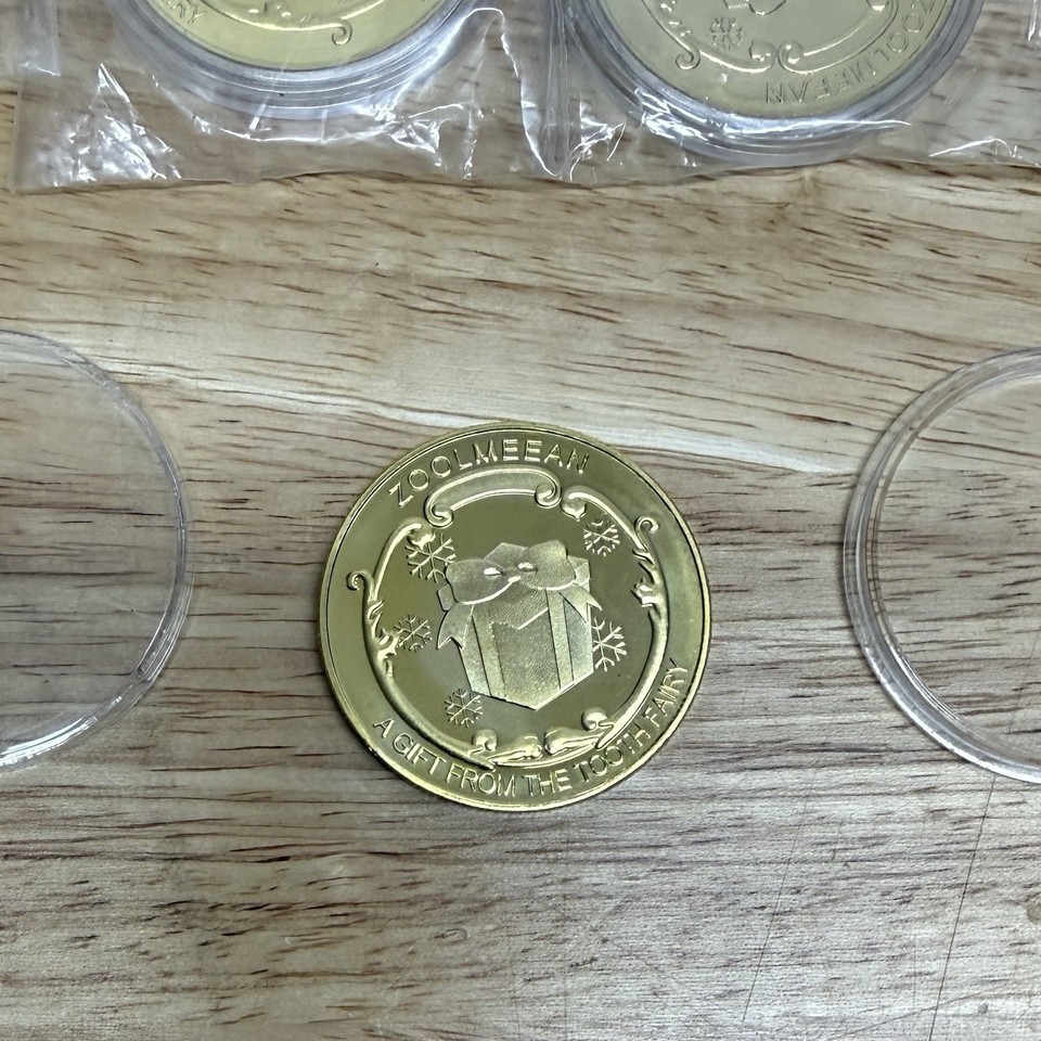 Twinkle The Tooth Fairy Zoolmeean A Gift From Tooth Fairy Token Medal ...