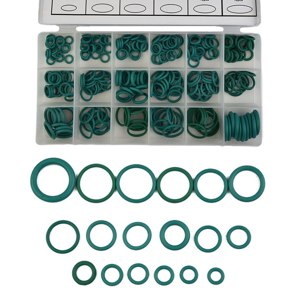 270 PCS For Car AC System O ring Seal Set Green Color Durable HNBR ...
