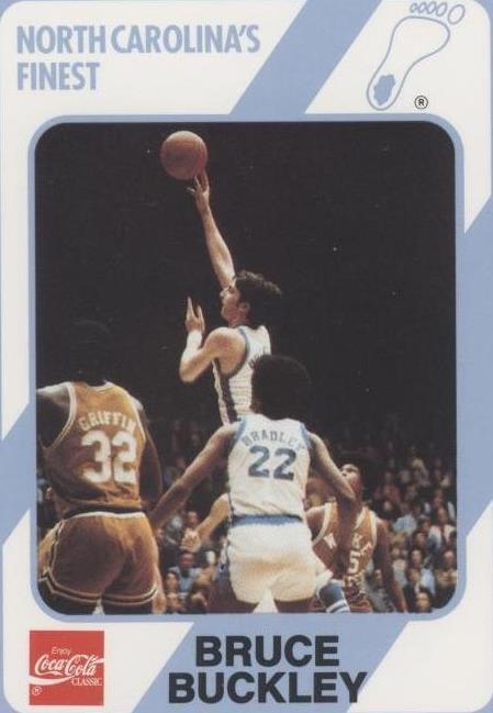 1989-90 Collegiate Collection/Coca-Cola North Carolina's Finest - Bruce ...