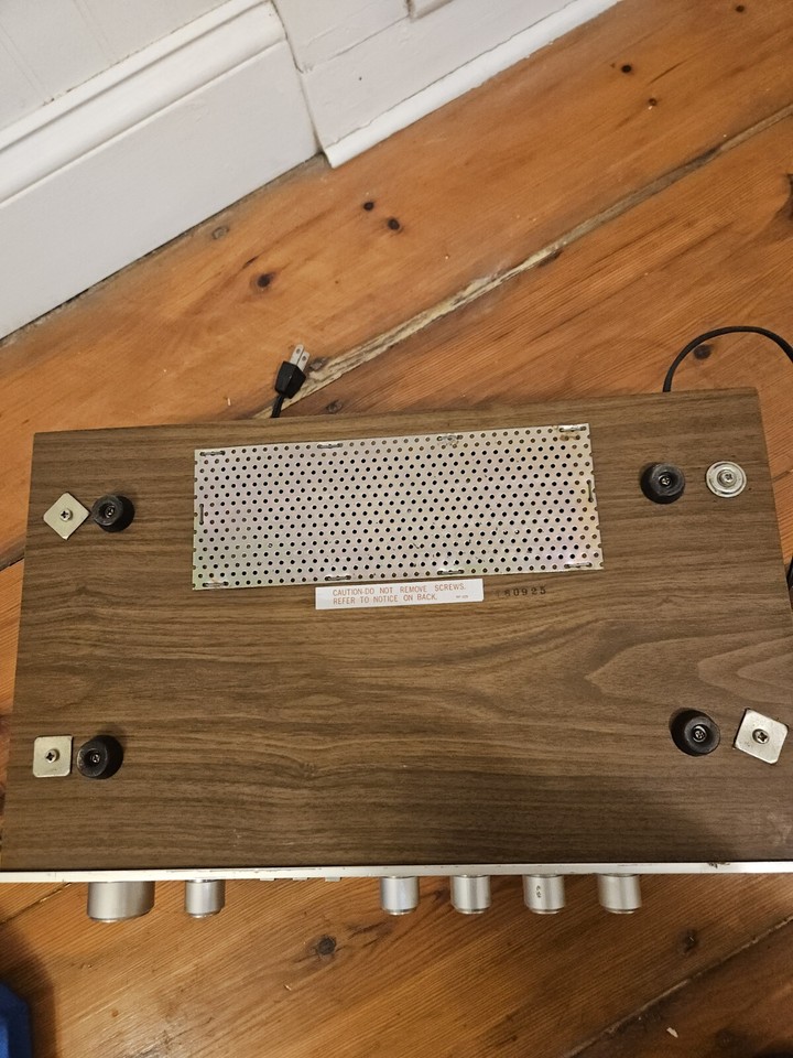 Vintage 1970s Rotel Rx-203 Rx 203 Receiver Silver Face Walnut - Tested ...