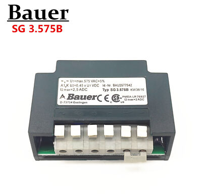 BAUER SG3.575B motor brake rectifier 2.5A LR76927 SG 3.575B | eBay