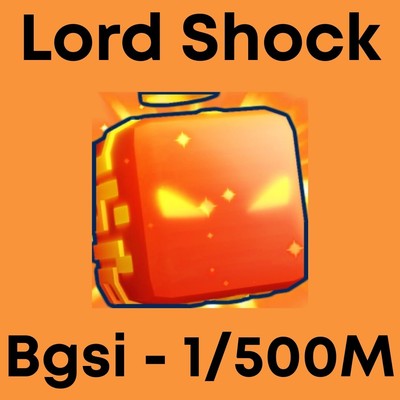 Bubble Gum Simulator Infinity | Lord Shock | Limited SECRET - CHEAPEST ...