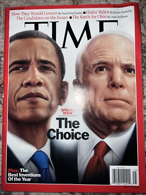 Time Magazine - November 10 2008 "Special Obama Issue: The Choice" | eBay
