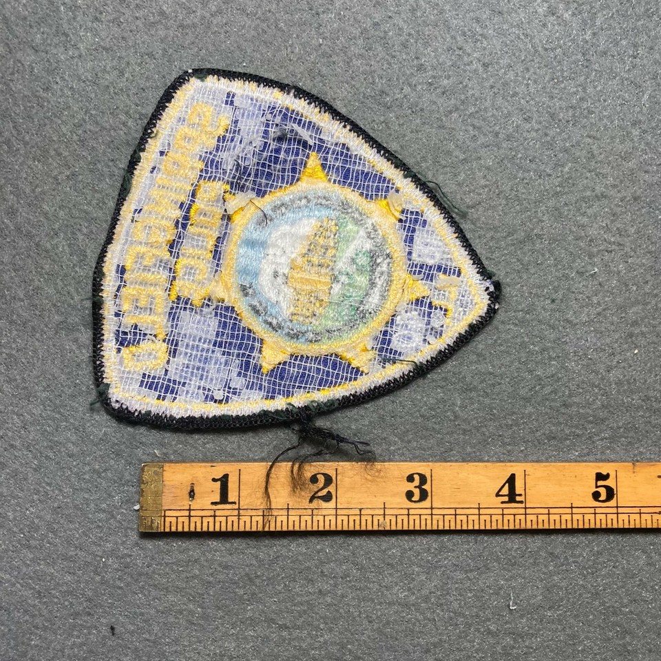 Vintage Springfield ILL Police Patch G7 * | eBay