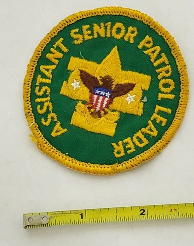 VINTAGE Boy Scouts SENIOR PATROL LEADER Patch! BSA | eBay