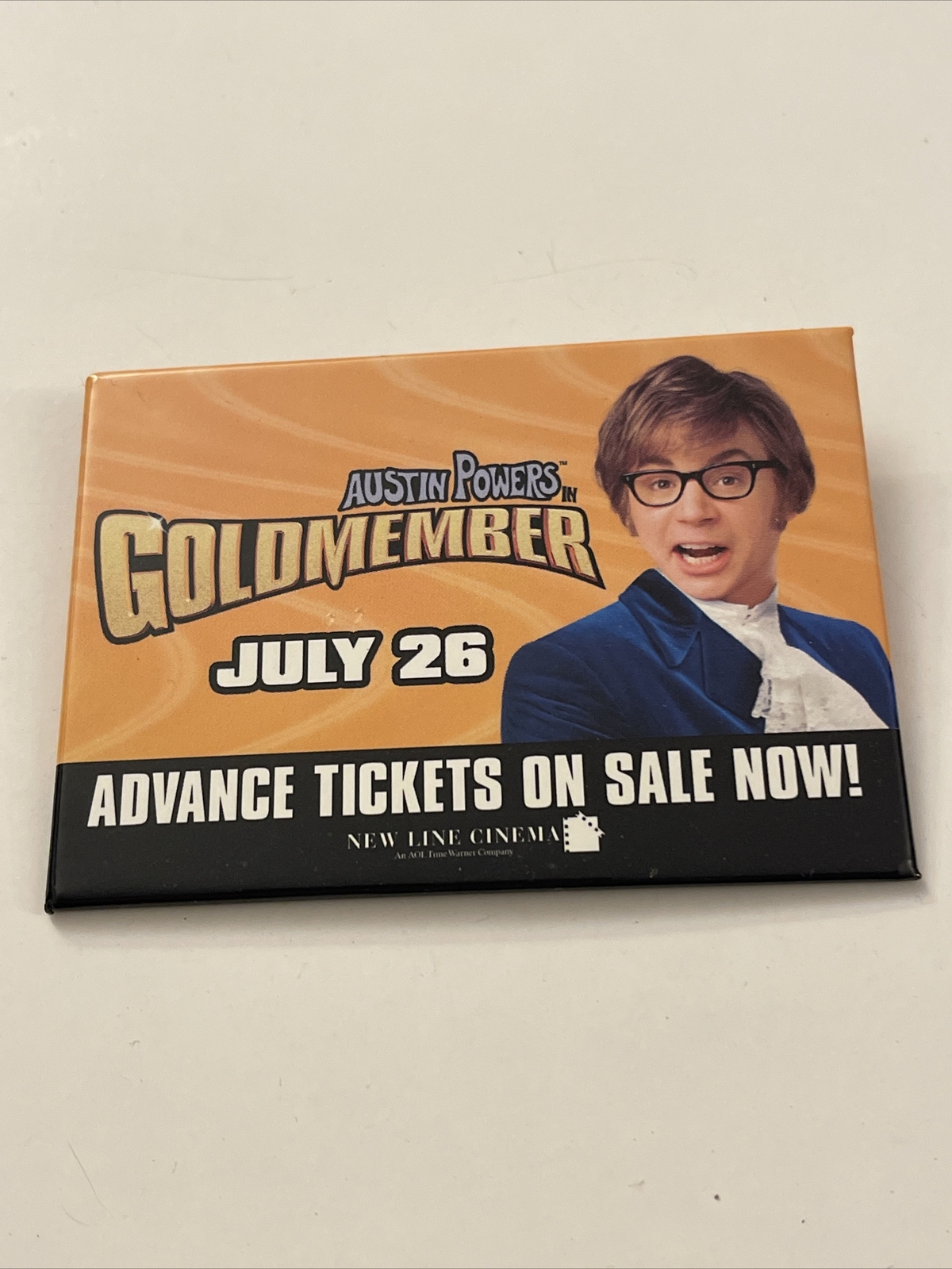 Austin Powers Goldmember Promo Button Pin PB15 | eBay
