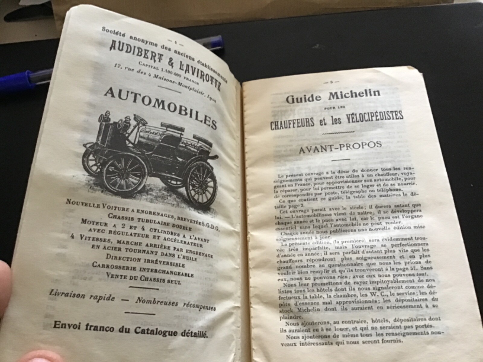 Guide Michelin pour chauffeurs et velocipedistes 1900. Reedition ...