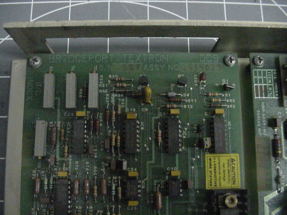 Bridgeport R2E4 CNC Textron Servo Motor Drive Module Assembly 3-193 ...