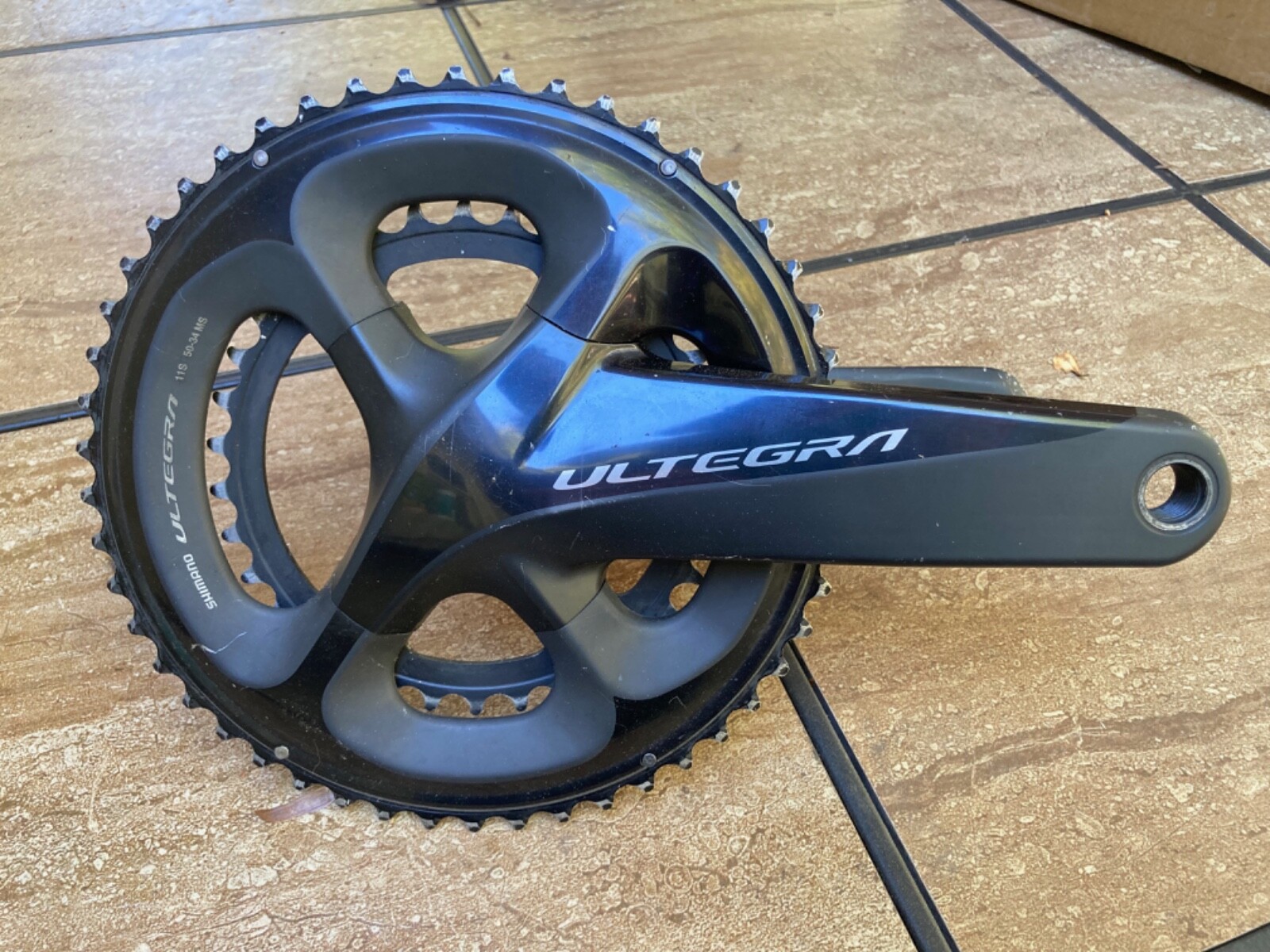 Shimano Ultegra R8000 175mm 34/50t Crankset - Black 689228623149 | eBay