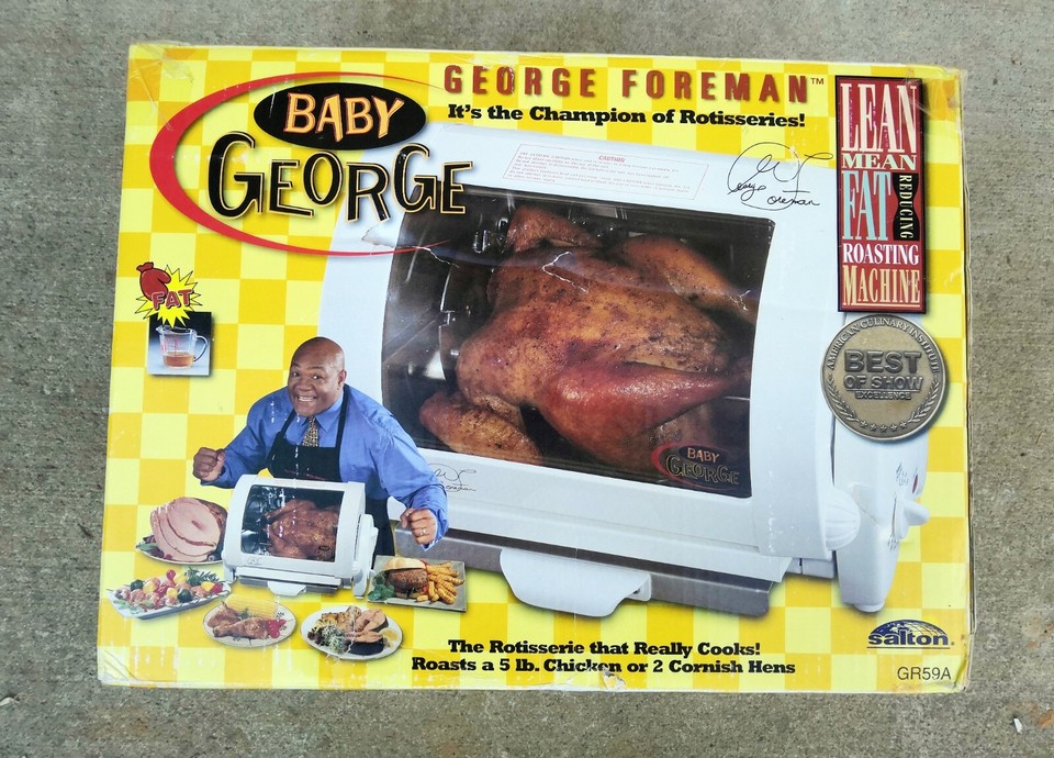 George Foreman GR59A Baby George Rotisserie | eBay