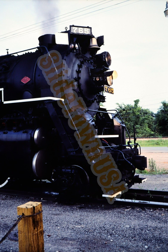 Vtg 1983 Train Slide 765 Nickel Plate Road Steam Engine X5B187 | eBay