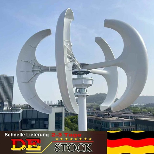 800W Windkraftanlage 12V 24V Windrad Windturbine Generator Mit ...